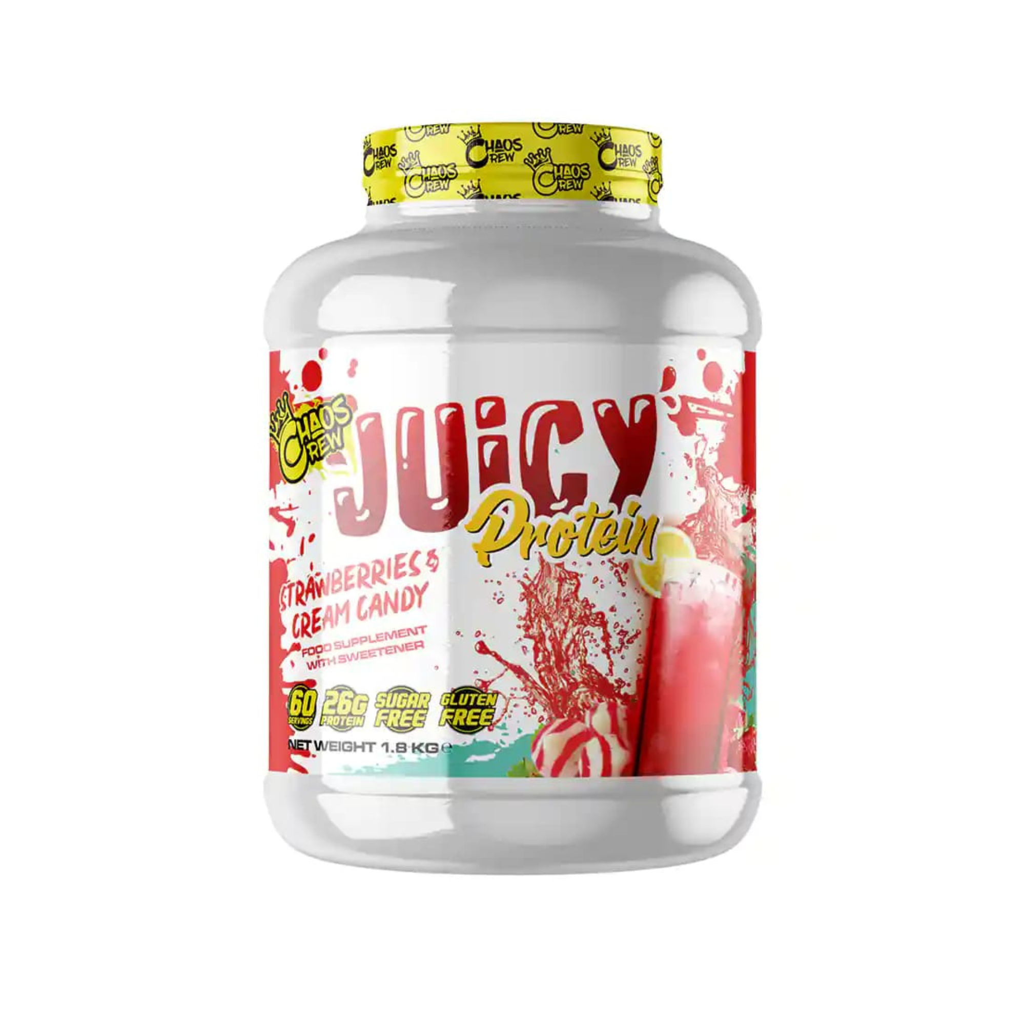 Chaos Crew Juicy Protein – CAPTAIN PROTEIN DIETARY SUPPLEMENTS - L.L.C